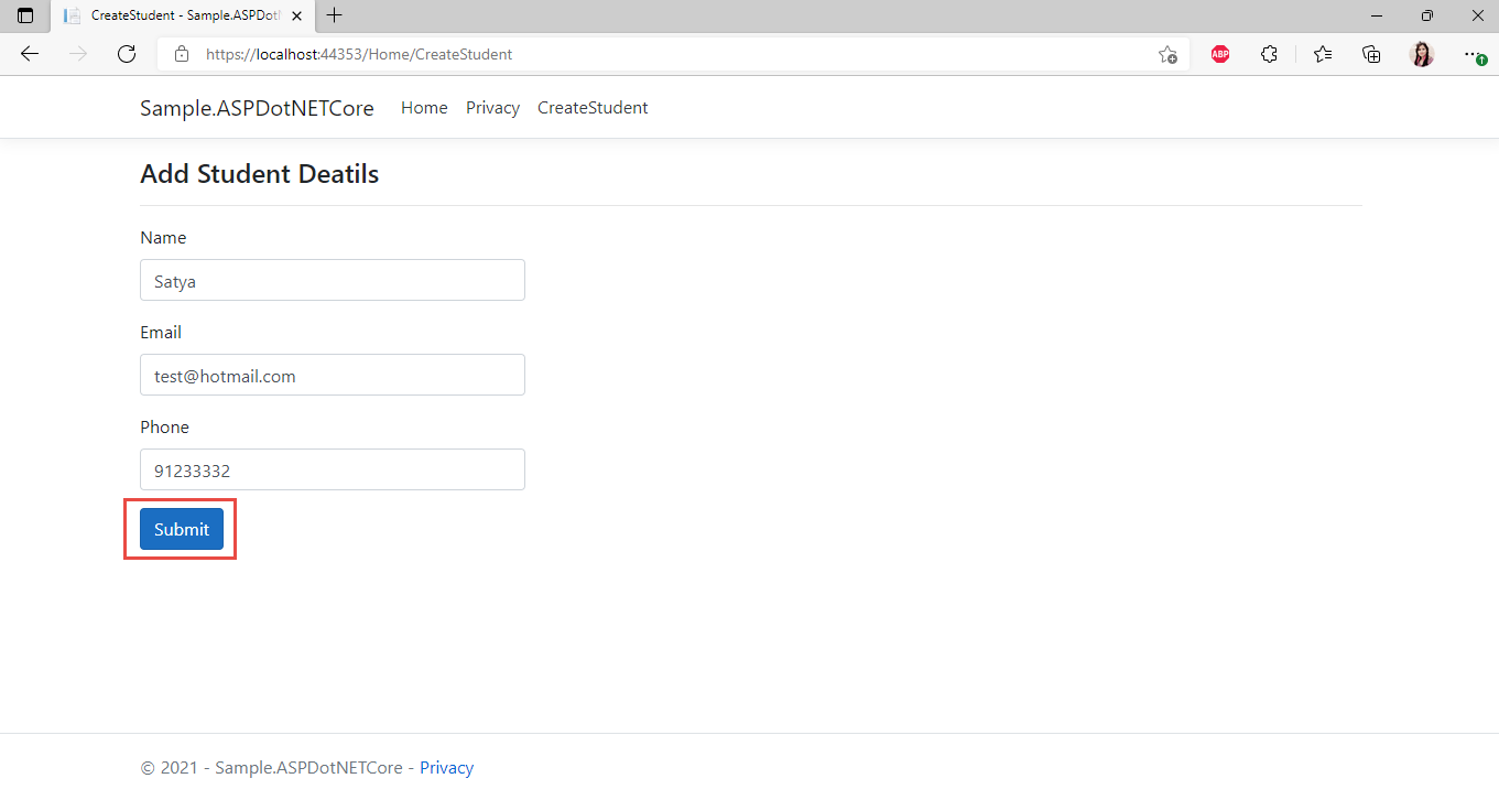 How to Post Data in ASP.NET Core Using Ajax - Dotnet Copilot