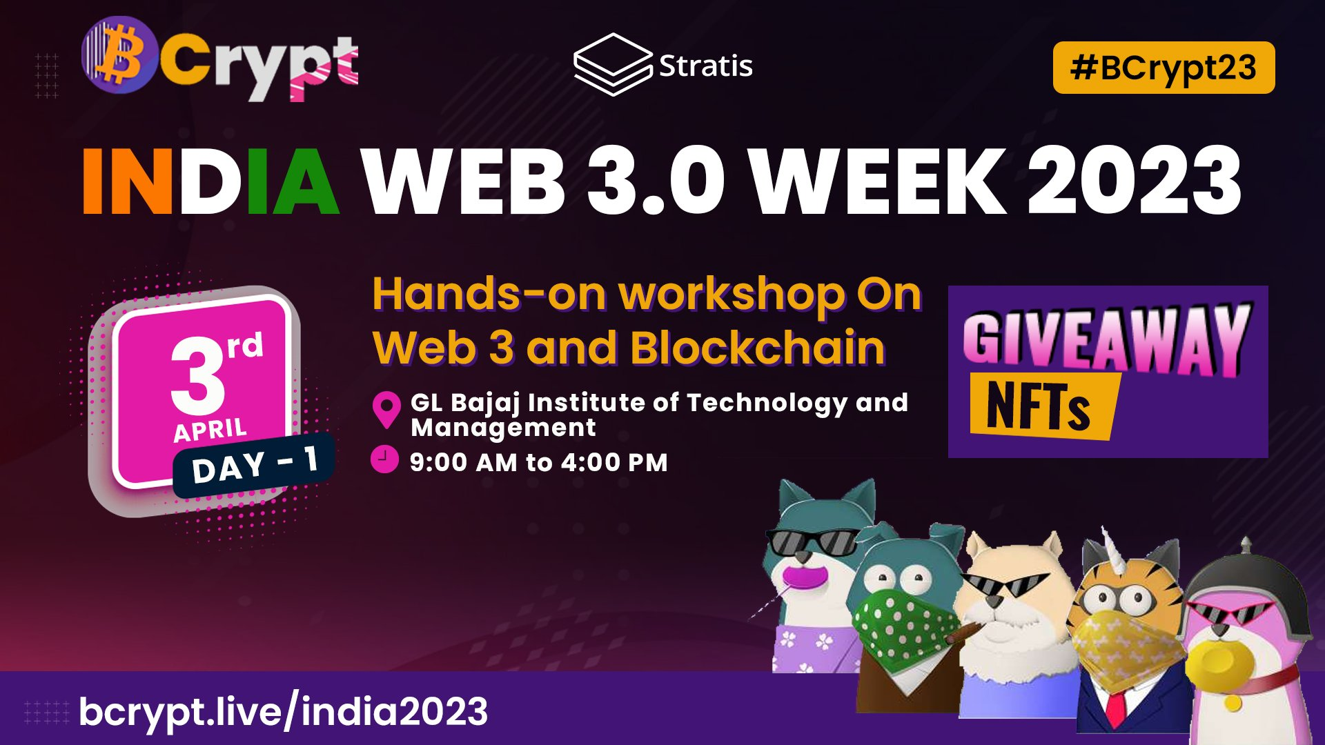 Blockchain and Stratis Workshop: Day 1- INDIA WEB 3.0 WEEK 2023 - Dotnet Copilot