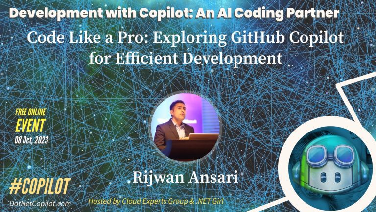 Development with Copilot: An AI Coding Partner - Dotnet Copilot